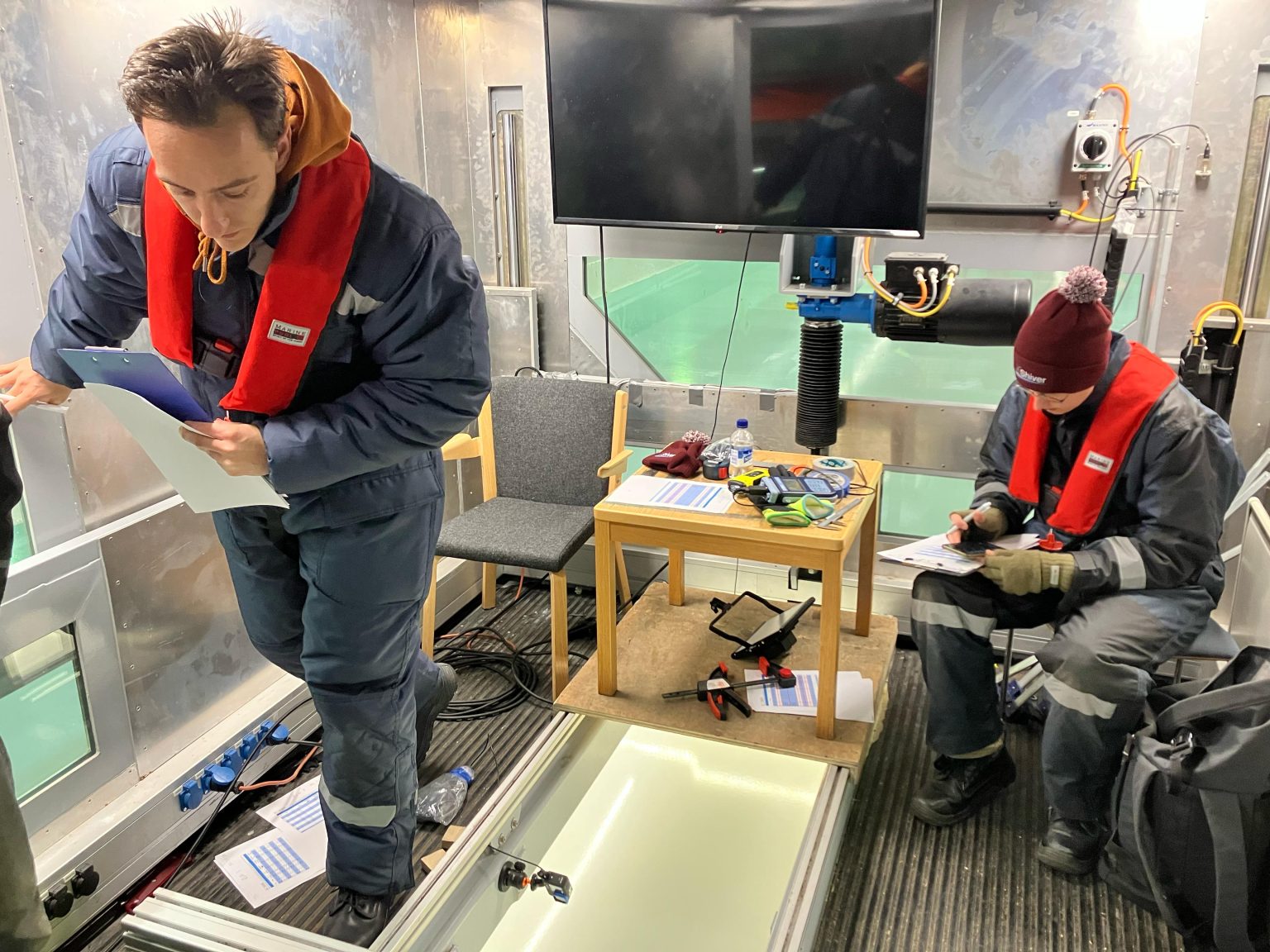 Ice Testing Campaign for Offshore Wind led by PhD Student - Wood Thilsted